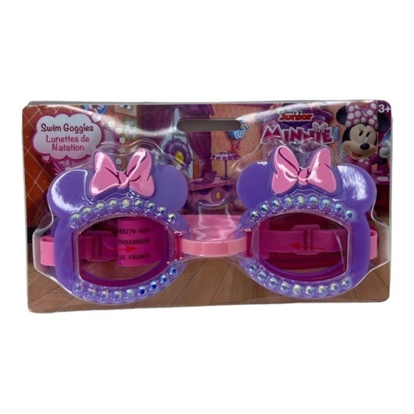 Disney | Swim | Disney Minnie Mouse Girls Pink Purple Bow Tie Swim ...